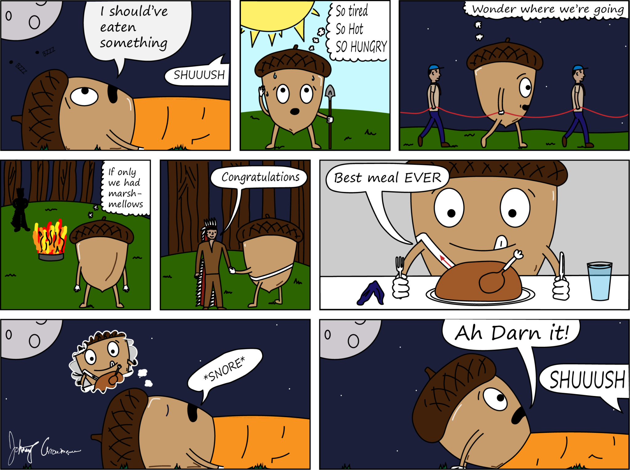 The Adventures of Acorn Boy – Kiondaga Lodge