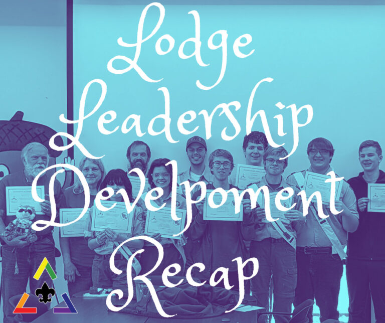 Lodge Leadership Development (LLD) Recap – Kiondaga Lodge
